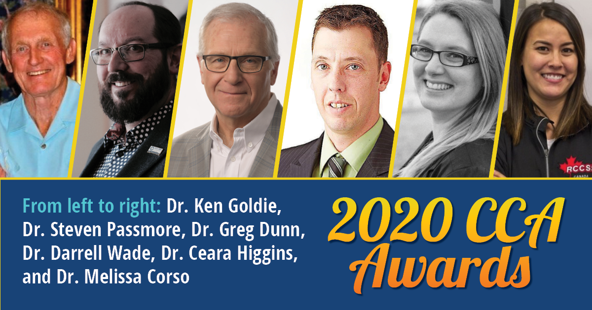 Announcing the 2020 CCA Award winners | Canadian Chiropractic Association